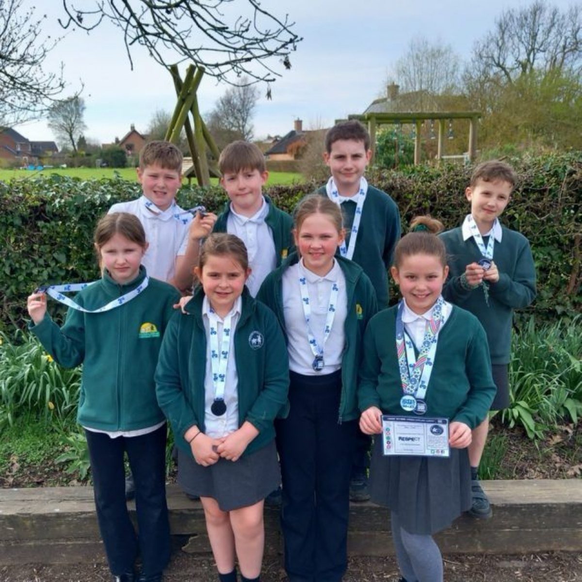 Fressingfield Church of England Primary School - BRONZE IN THE SWIMMING ...
